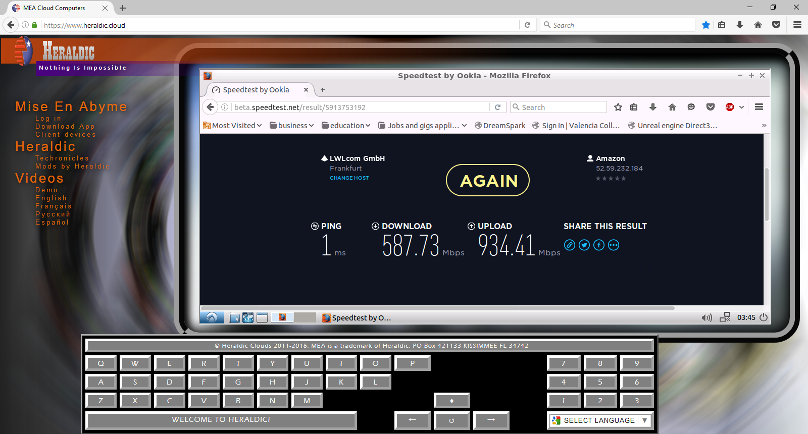 Fiber Optic Internet Anywhere Mea Cloud Computers